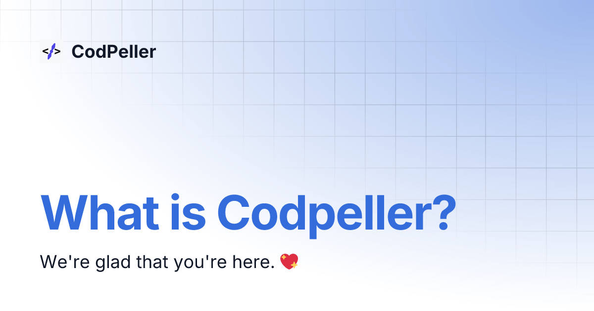 What is Codpeller? | CodPeller